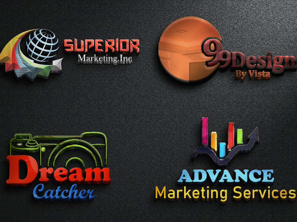 Modern and creative 3d logo for your business | Upwork