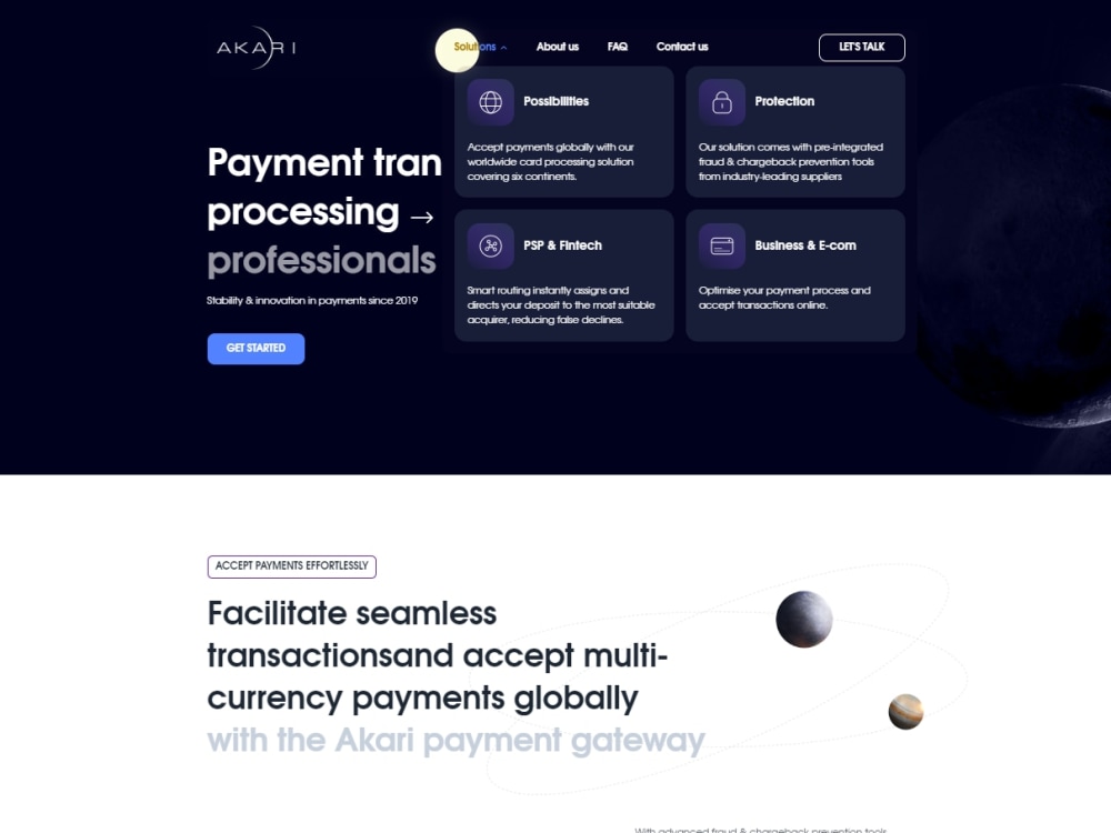 A responsive/adaptive website Landing Page using clean HTML CSS JavaScript | Upwork