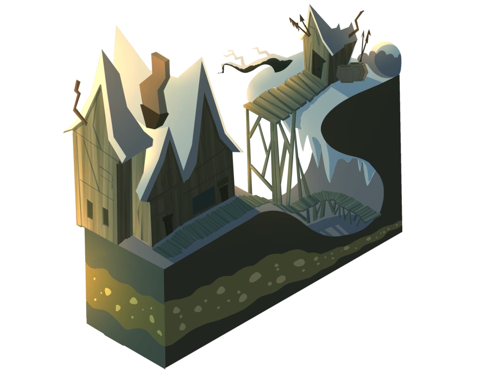 Stunning stylized concept art for your projects. | Upwork