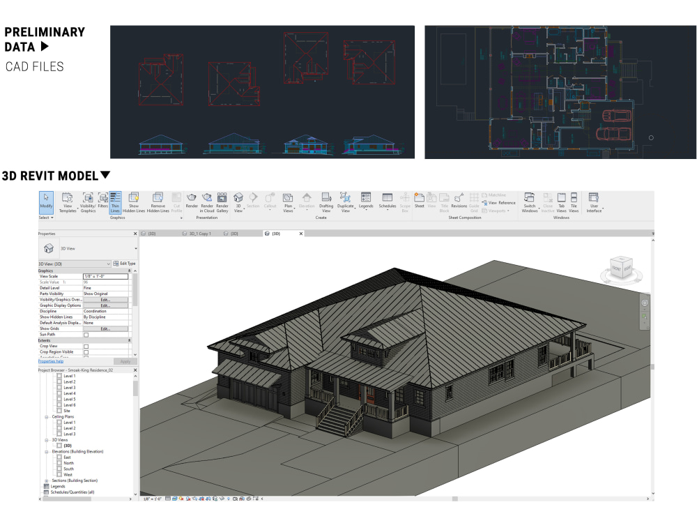 A realistic and detailed Revit 3D model of your project | Upwork