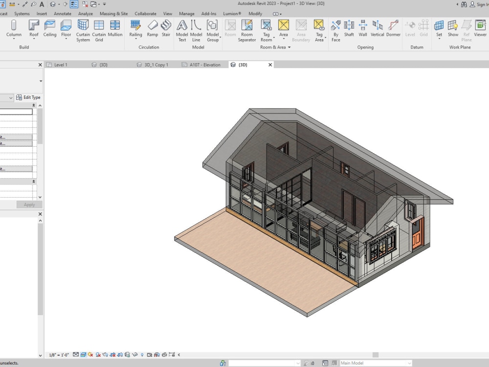 A realistic and detailed Revit 3D model of your project | Upwork