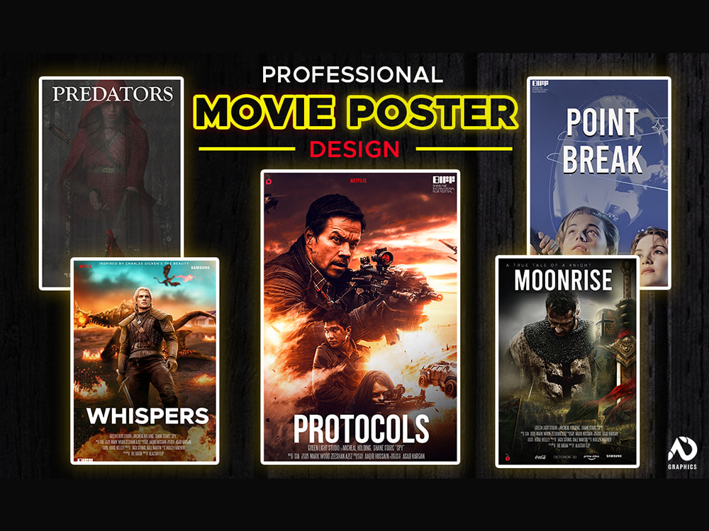 Movie posters and film posters with perfection | Upwork