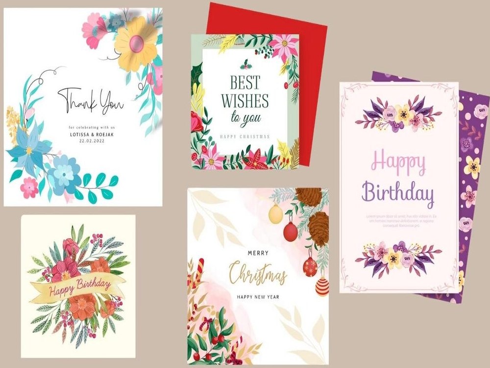Wedding invitation, birthday card and greeting card design | Upwork