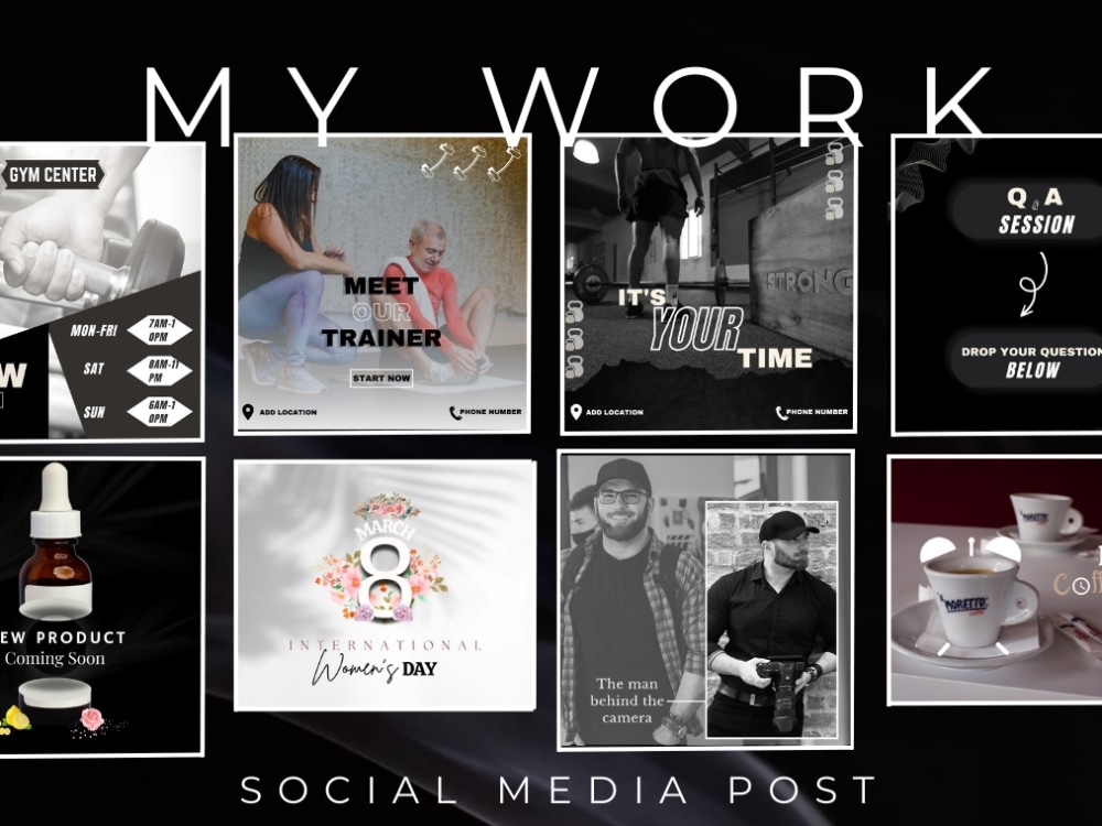 Social media design post | Upwork