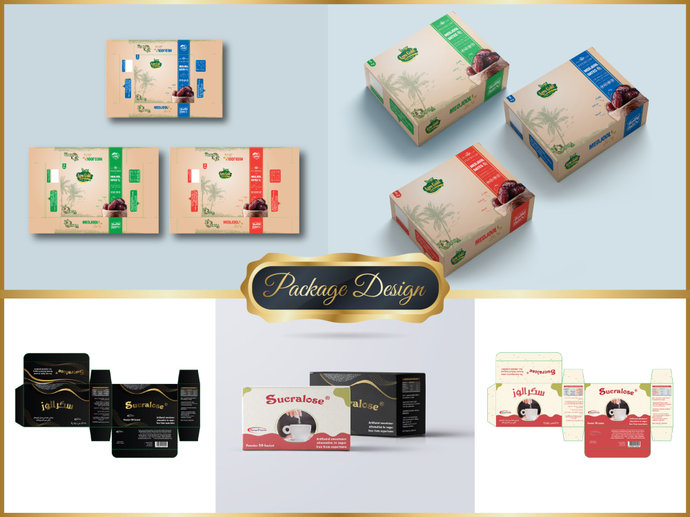 Package Design With Realistic Preview and Print Files | Upwork