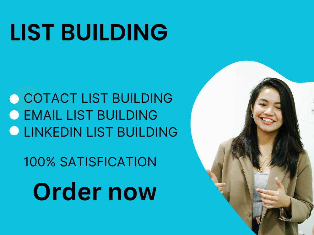 List Building, LinkedIn List building, Contact List Building, | Upwork