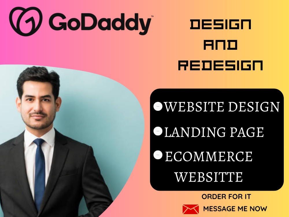 GoDaddy Website Design, GoDaddy Website Redesign, GoDaddy Landing Page ...