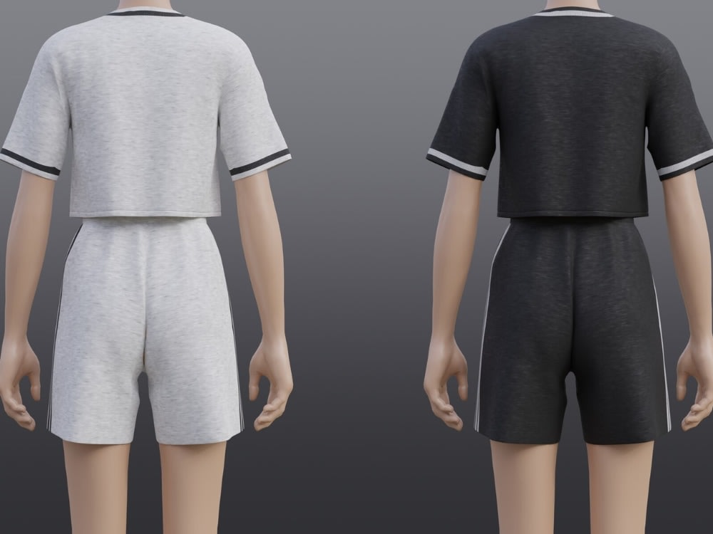 A 3d clothing design, 3d second life model, animation and 3d model | Upwork