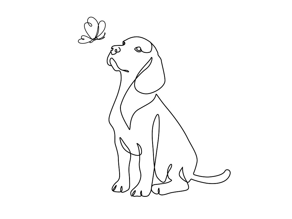 An excellent line art drawing | Upwork