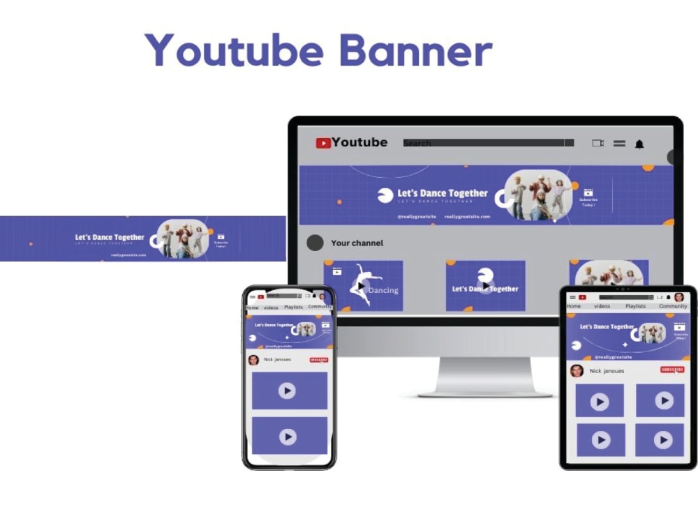 Complete YouTube branding package | Upwork