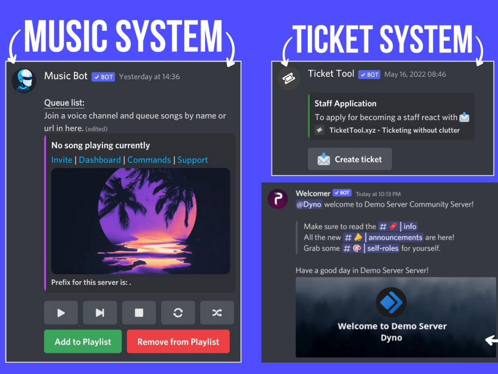 A unique custom discord server within 24 hours | Upwork