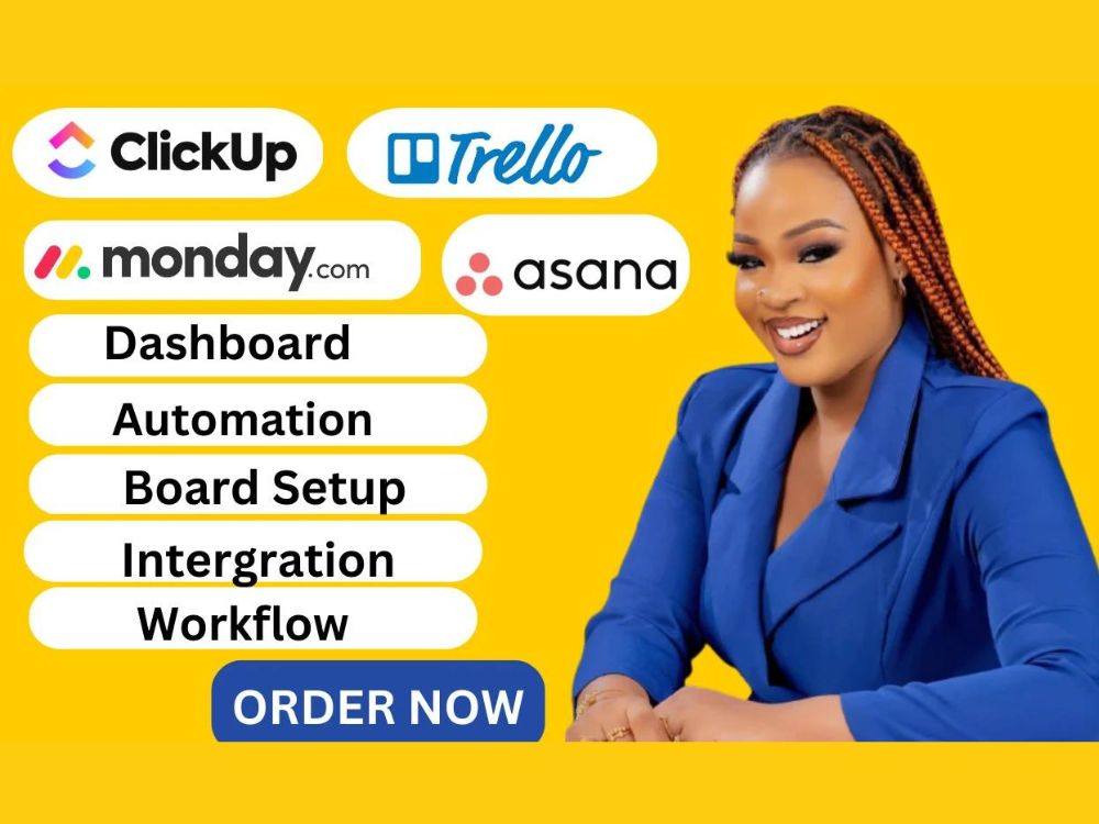 A Setup Monday Project Management On Monday Crm Asana Clickup Monday Com Upwork