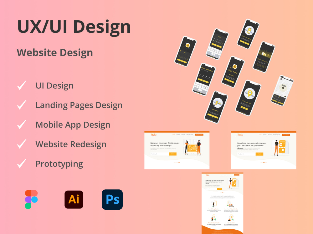 An eye catchy website design UI/UX, Web design/website designer | Upwork