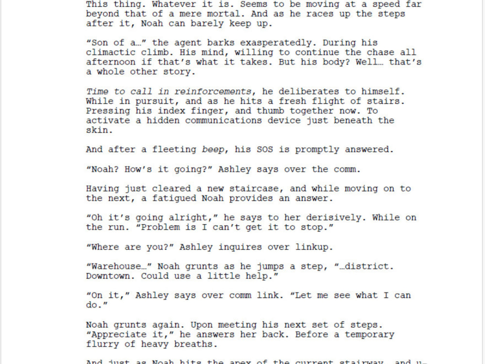 A terrifying flash or microfiction story | Upwork