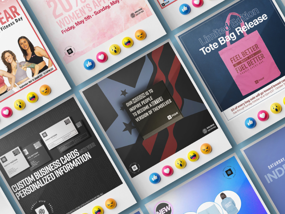 Set of 3 IG & FB graphics | Upwork