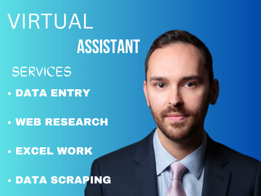 Virtual Assistant for Data Entry, Data Mining, Web Research | Upwork