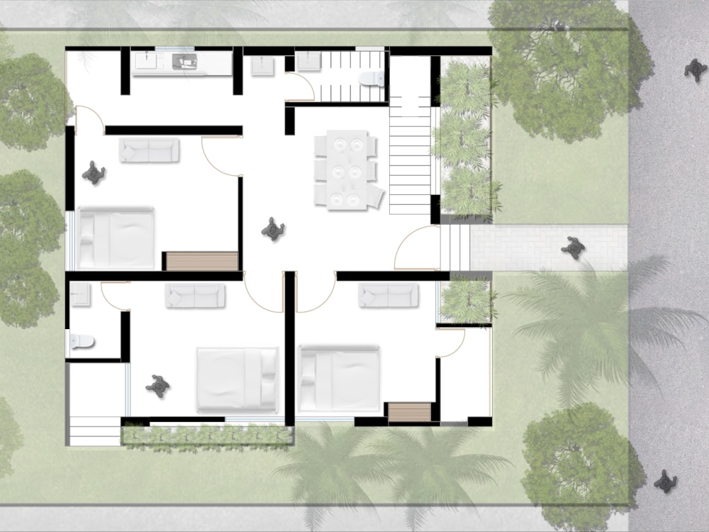 Architectural 2D Floor Plan Design with revisions | Upwork