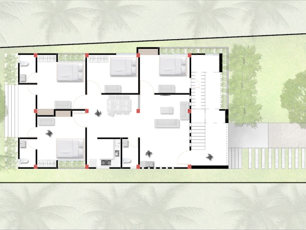 Architectural 2D Floor Plan Design with revisions | Upwork