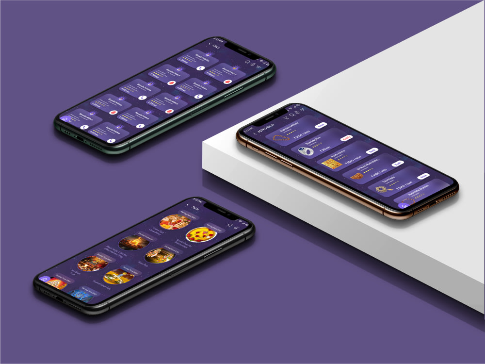 A complete Visual design for SaaS-based AI Astro App | Upwork