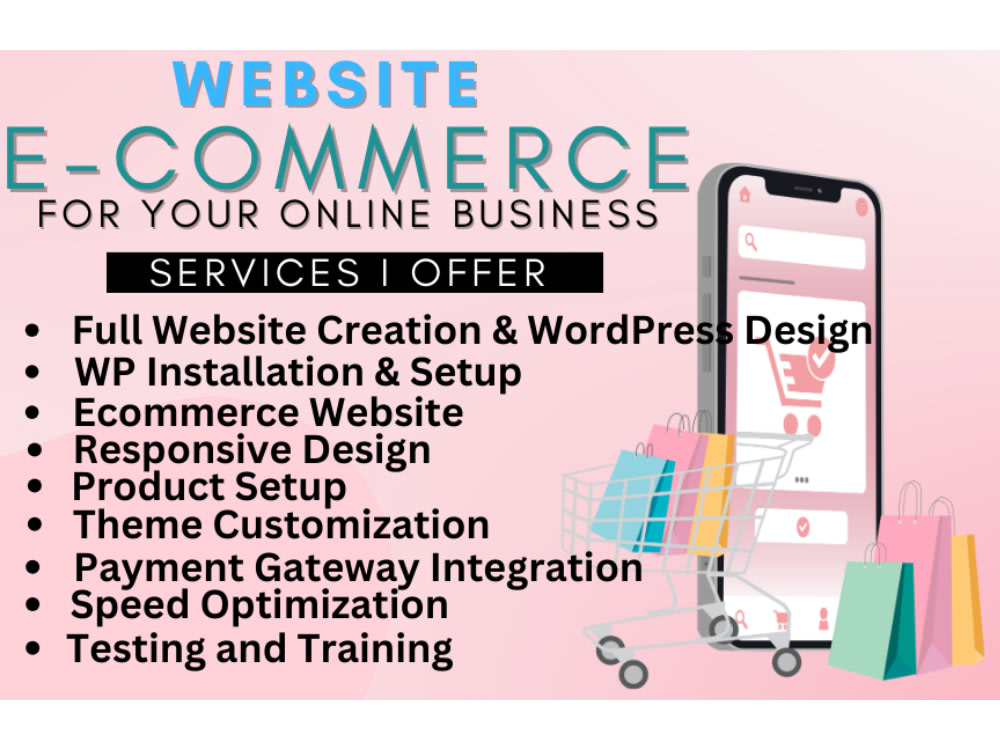 Professional E-commerce Website Development & Design | Upwork
