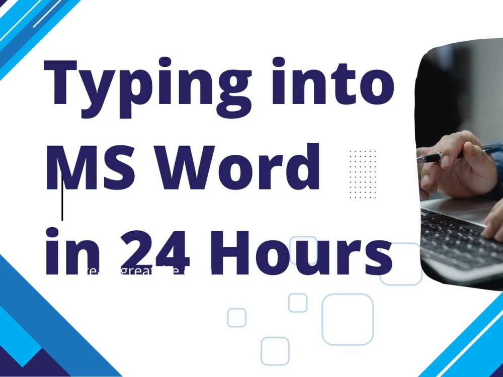 Typing PDF files into MS Word in 24 hours | Upwork