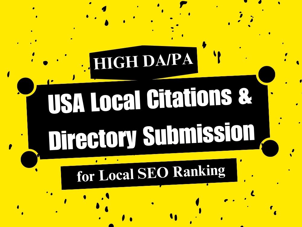 50 High DA USA Local Citations | Upwork