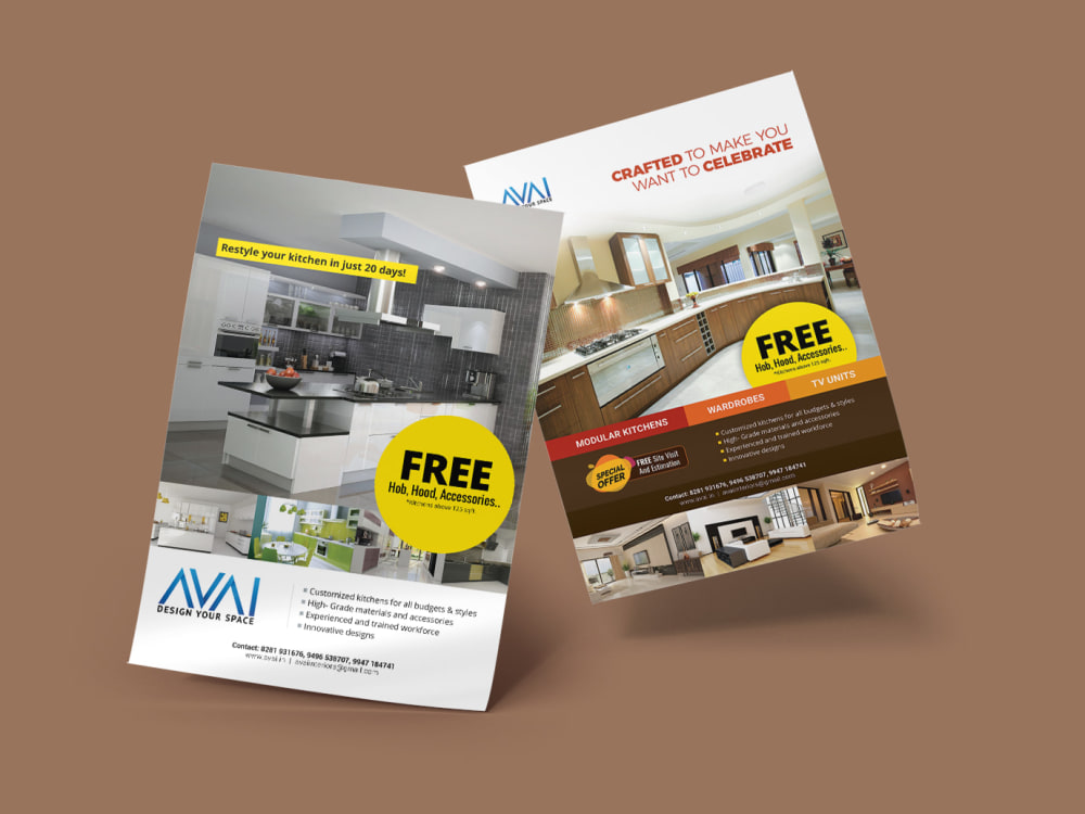 Custom eye-catching flyer, brochure and e-brochure design at a low cost | Upwork
