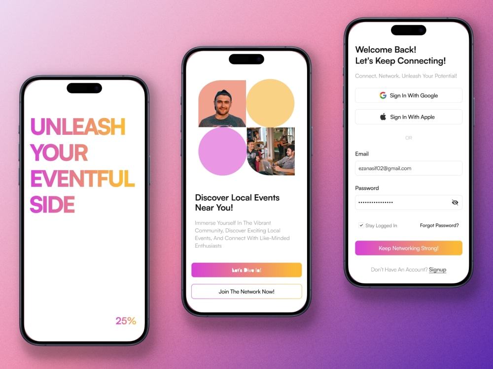 Modern mobile app UI UX Design in Figma | Upwork