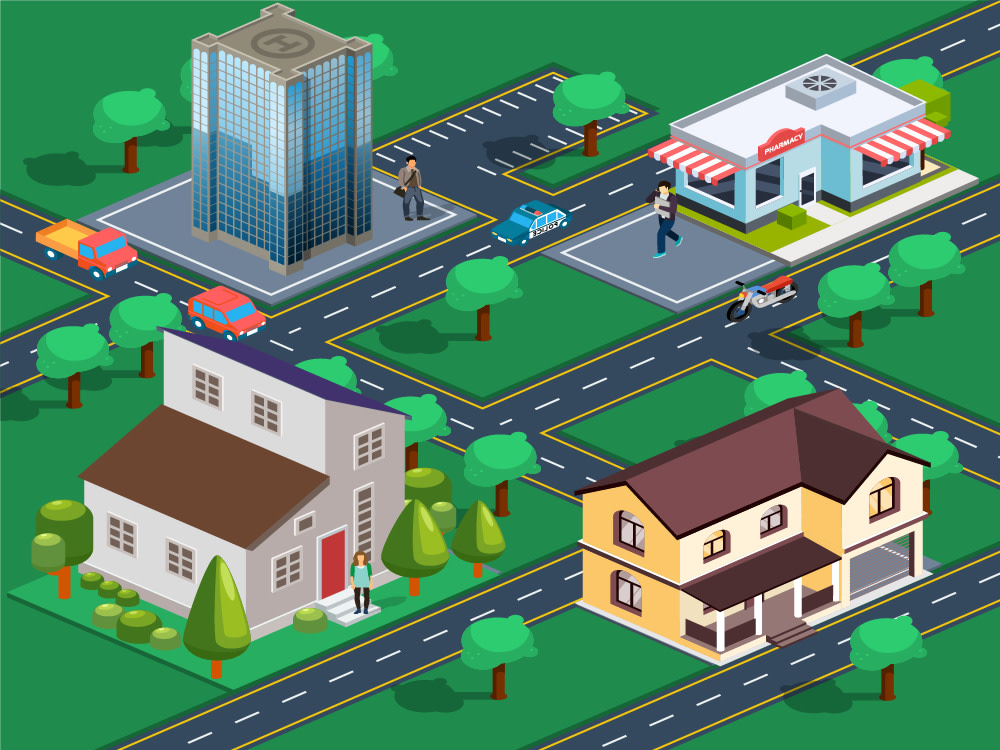 Excellent isometric illustration or map all the professional way | Upwork