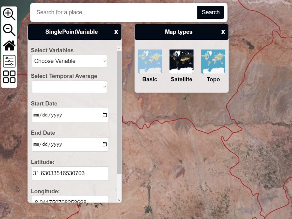 A web GIS application, along with data analysis and prediction. | Upwork