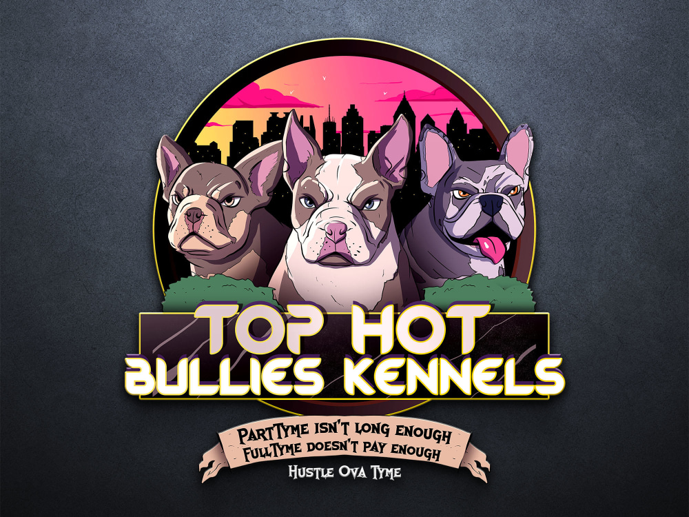 Dogs, bullies, Frenchie pet illustration and logo | Upwork