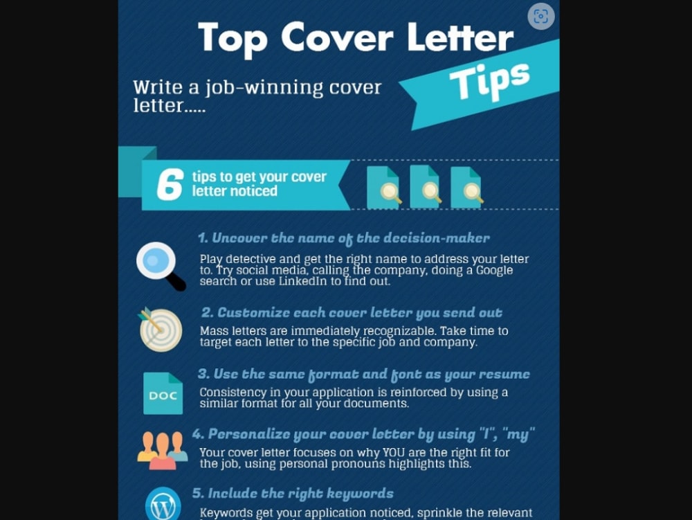 Crafting a customized, job-winning cover letter tailored to your sector ...