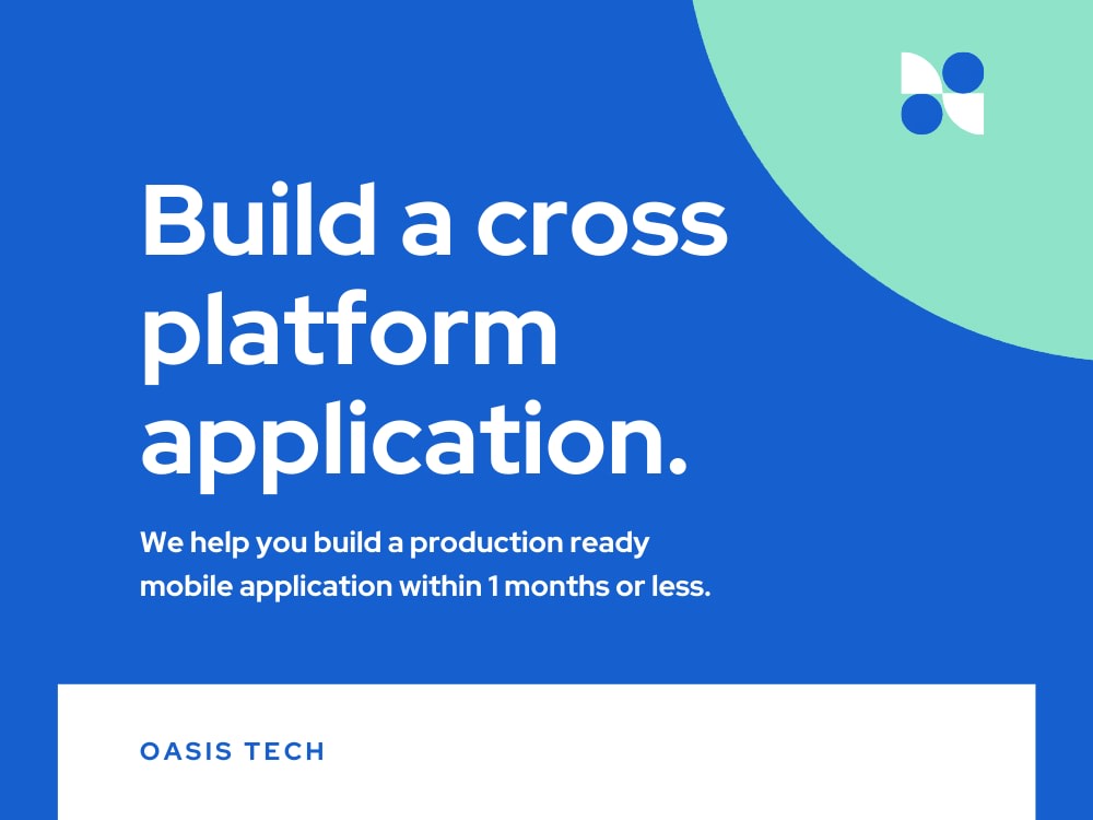 A Fantastic Cross Platform Mobile Application Within Less Than 1 Month