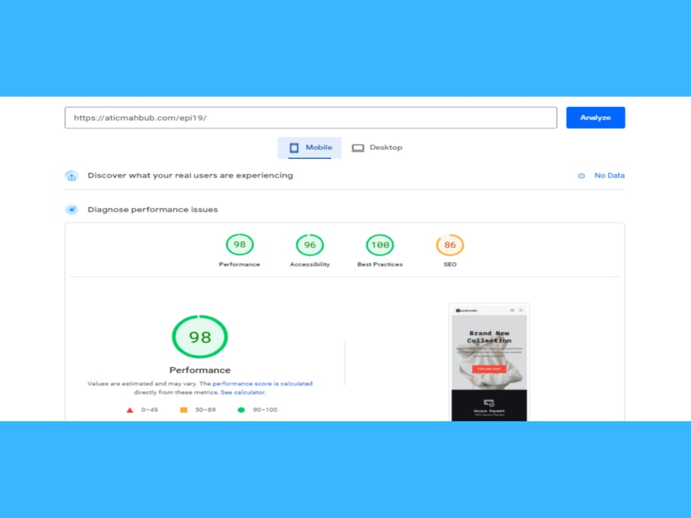 Speed optimization for Google page speed Insight and GTmetrix | Upwork
