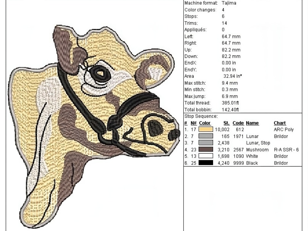 Custom embroidery design digitizing in a few hours DST, EMB, etc | Upwork