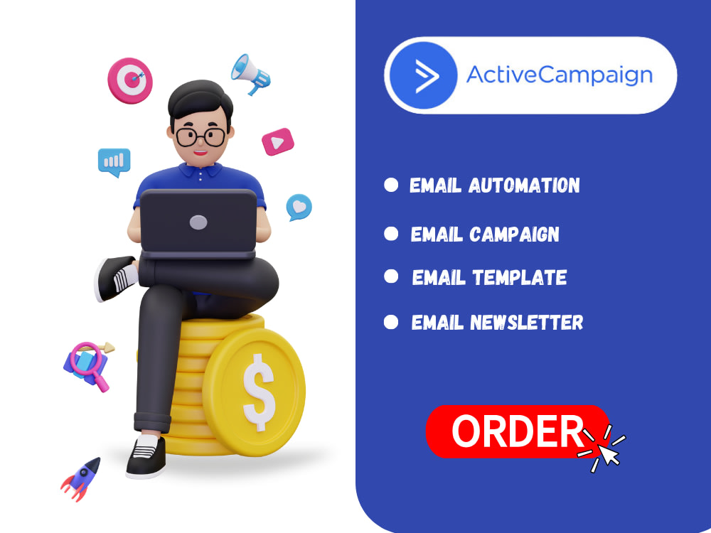 Set up Active Campaign Email Campaign Automation Email Workflow | Upwork