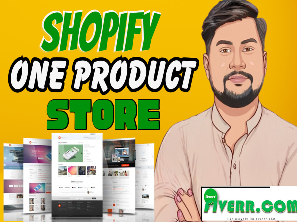 Single Product Store, Shopify one product website, Dropshipping Store ...