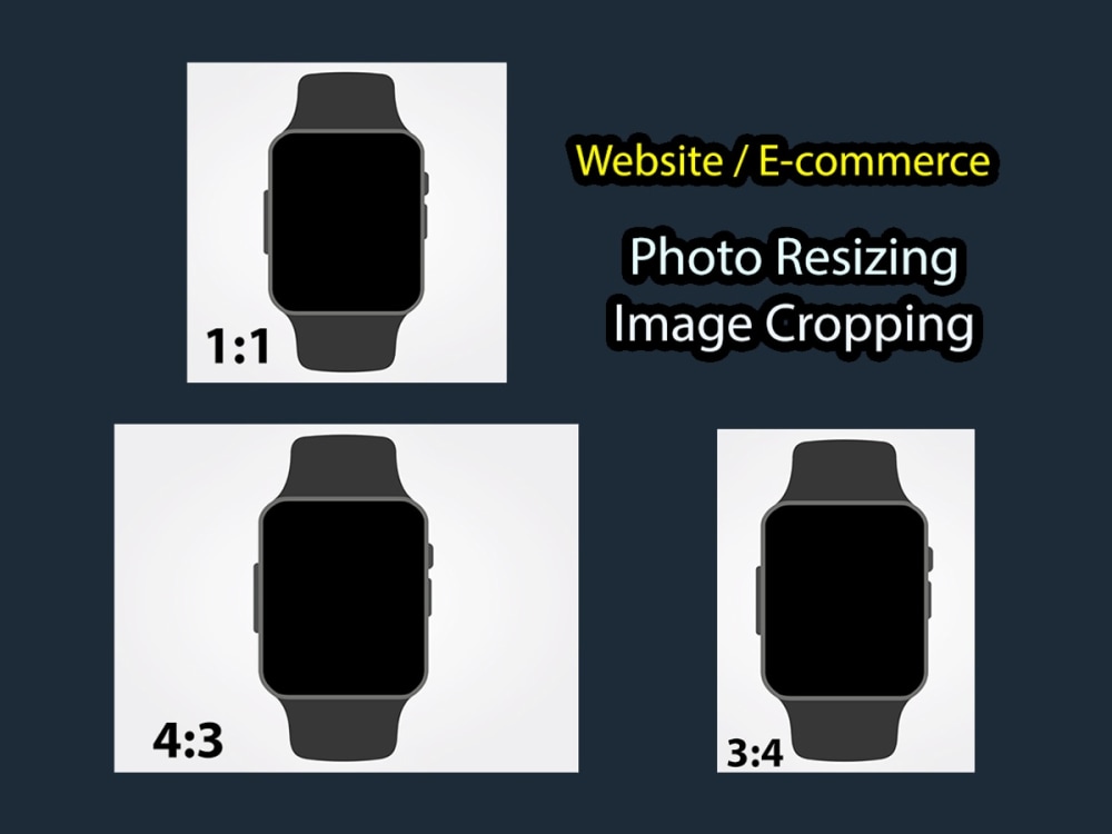 Photo resize, Image resizing, Background removal, Cropping, Size ...