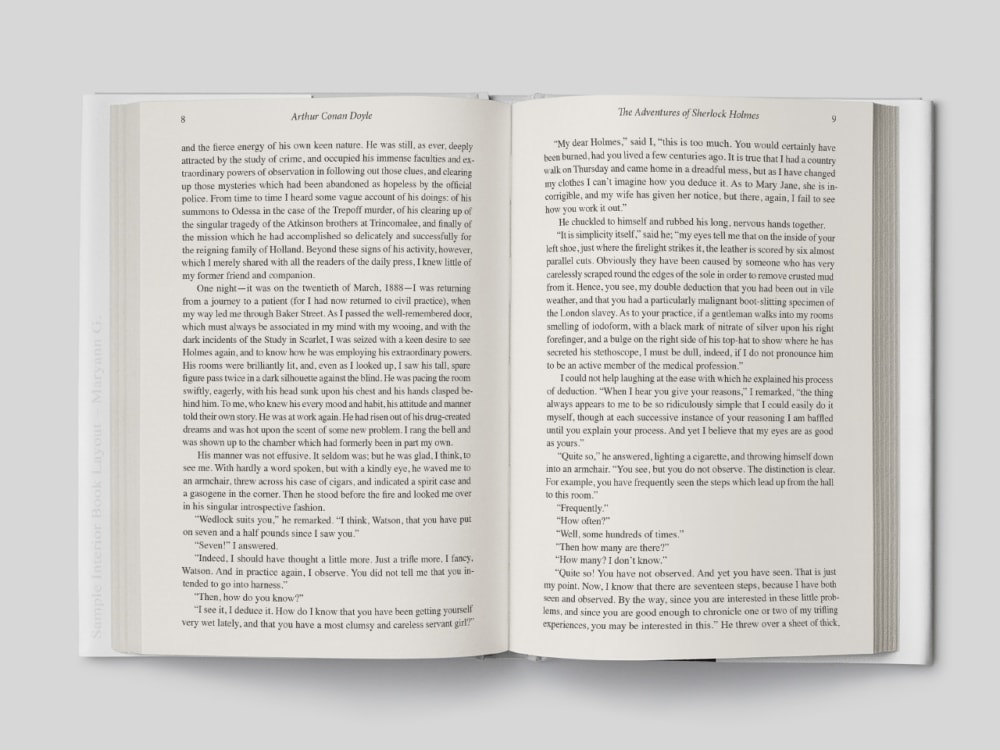 A professional, print-ready interior book layout | Upwork