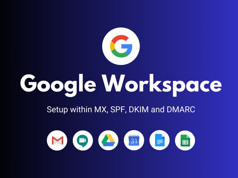 Google Workspace Business Email setup with your domain | Upwork