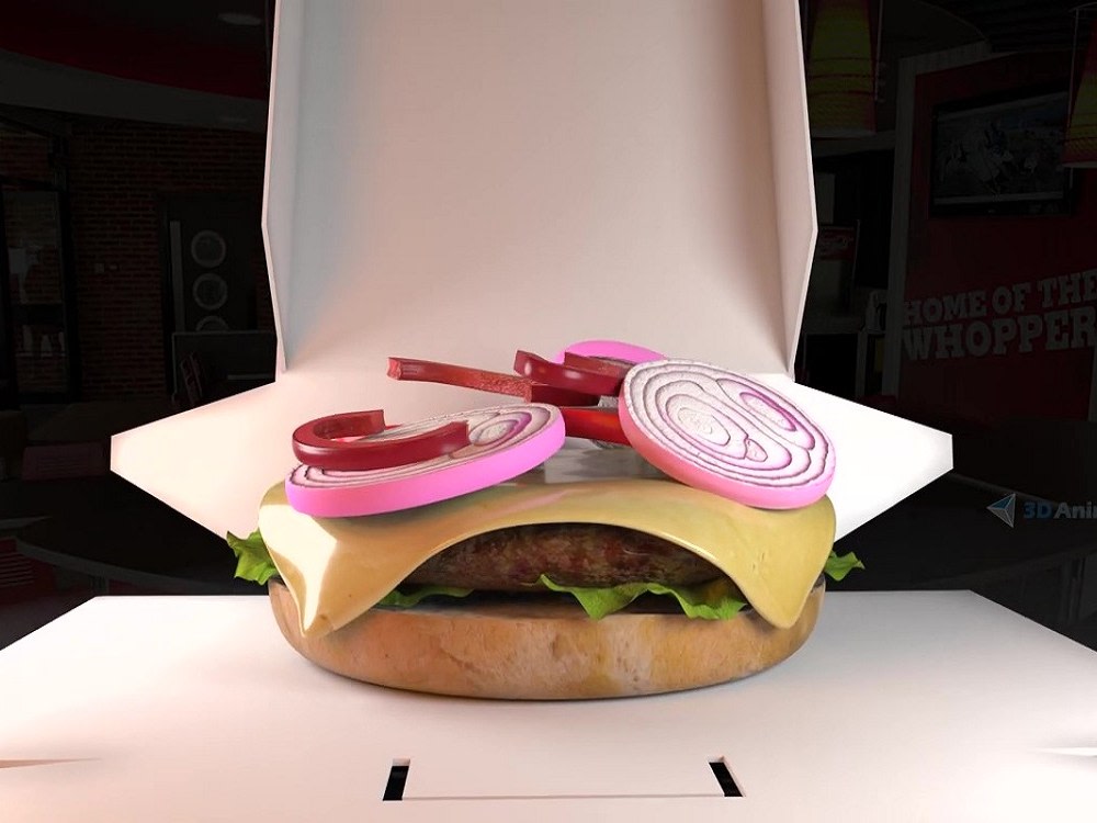 High quality 3d food animation, 3d water simulation, 3d product design ...