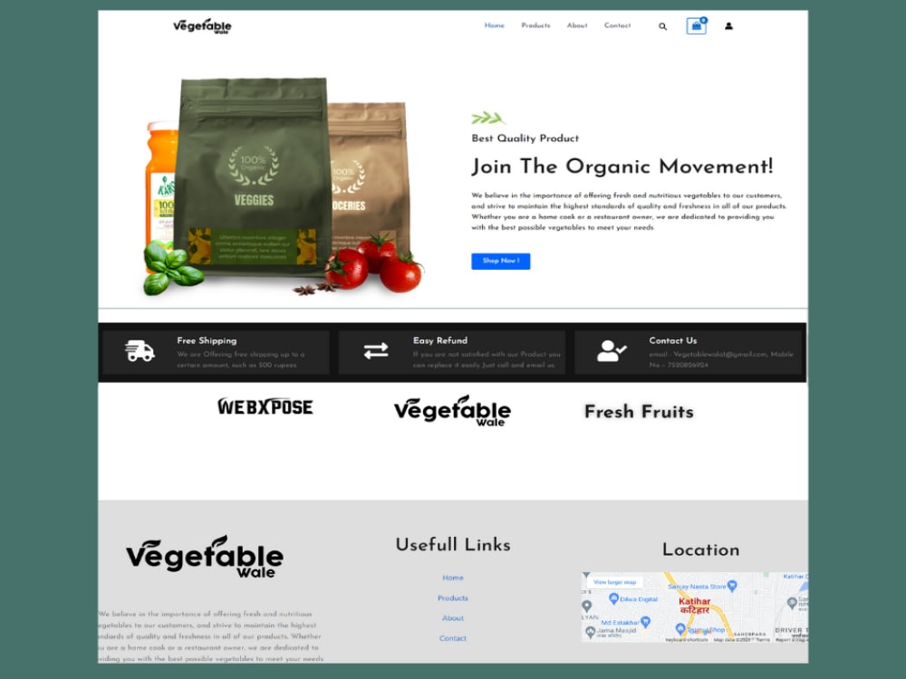 An awesome WordPress E-commerce website | Upwork