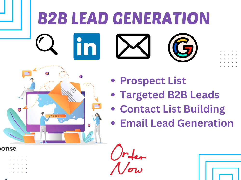 B2B Lead Generation, Contact List Building, Targeted Lead List, Data Mining | Upwork