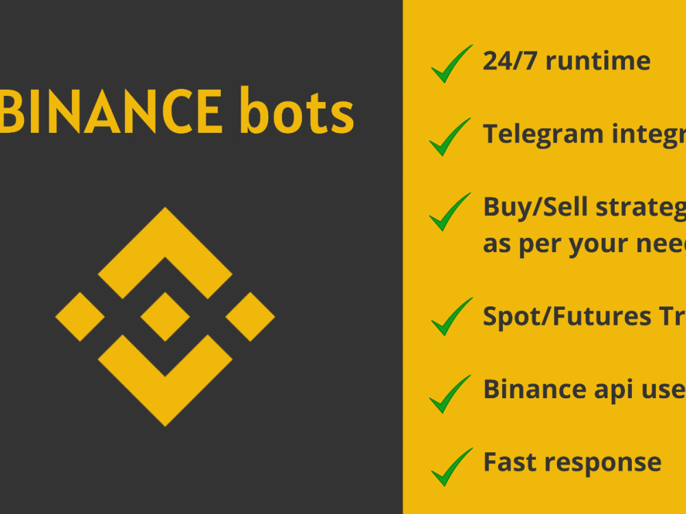 An automated binance trading bots for your strategy | Upwork