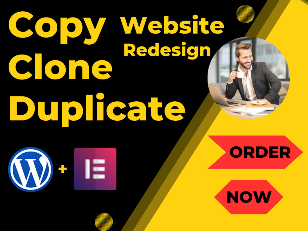 Design redesign copy clone duplicate website wordpress using elementor pro | Upwork