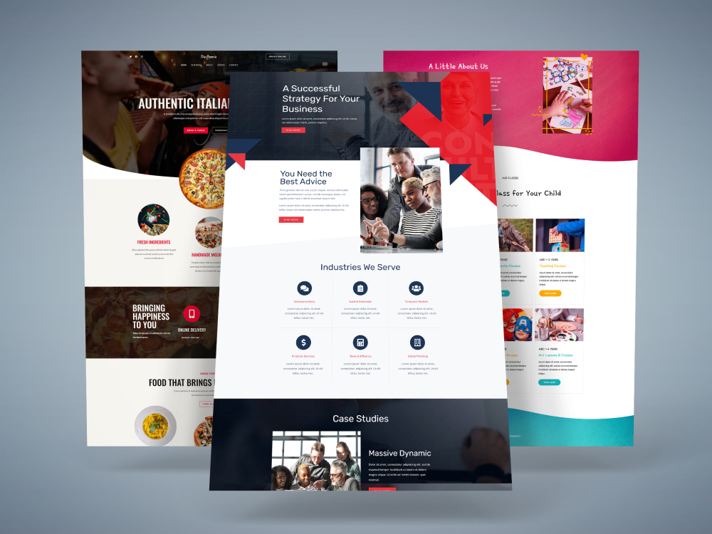 Figma, PSD, AI, XD, Wix to WordPress or clone website using Elementor pro | Upwork