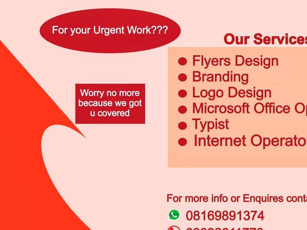 Tailor-made graphic designs that are unique to your brand nd products ...