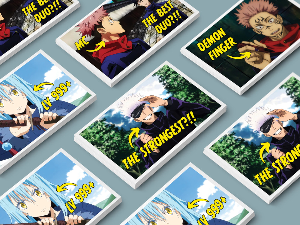 A clean YouTube anime recap thumbnail | Upwork