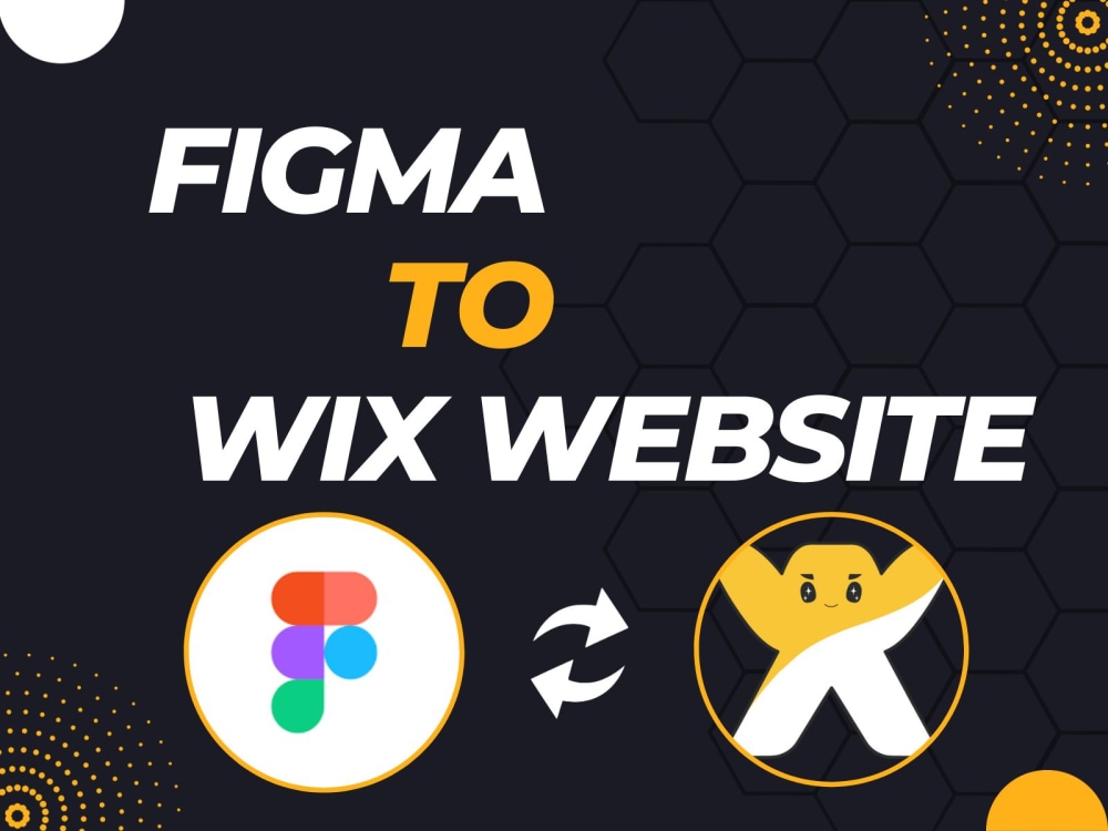 Design and redesign landing page or website figma to Wix | Upwork