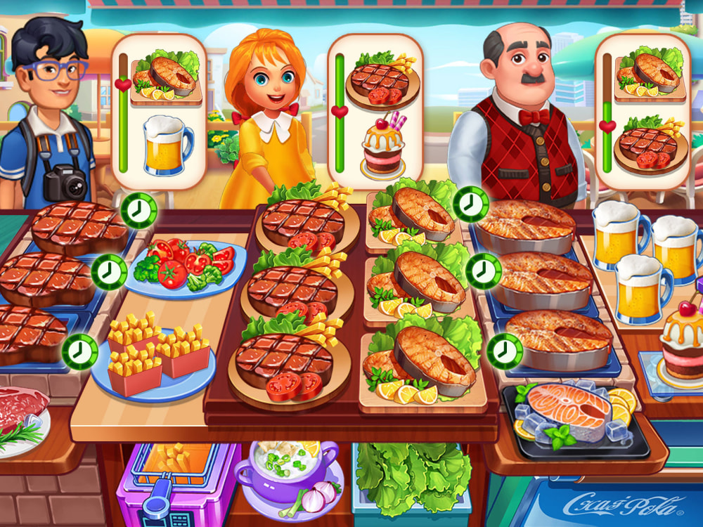 A casual cooking game in unity 2d for android and ios | Upwork